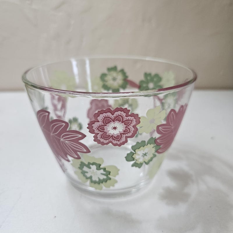 Vintage Ikea Glass Bowl - Etsy