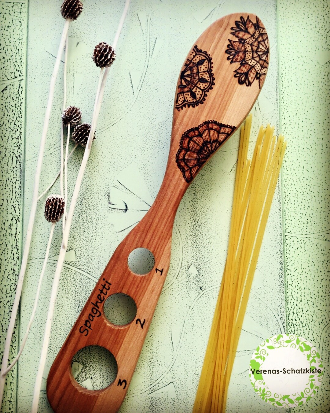 Wooden Spaghetti Measure Mandala - Etsy