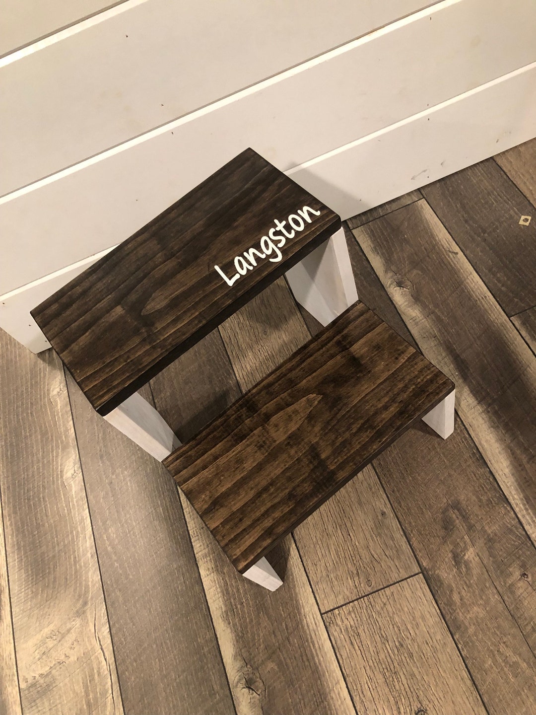 Children's Step Stool Personalized - Etsy
