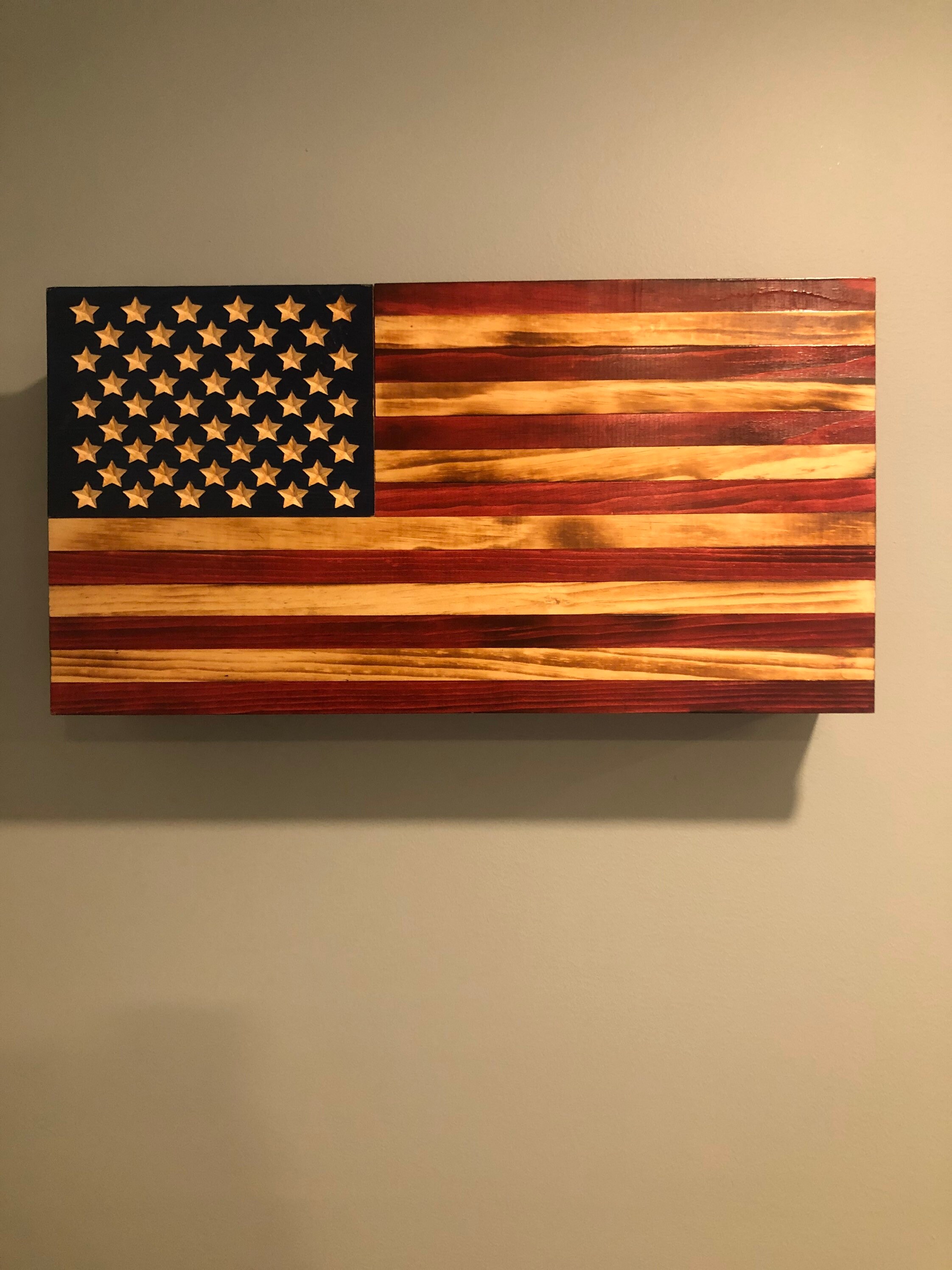 American Flag Wall Safe - Etsy