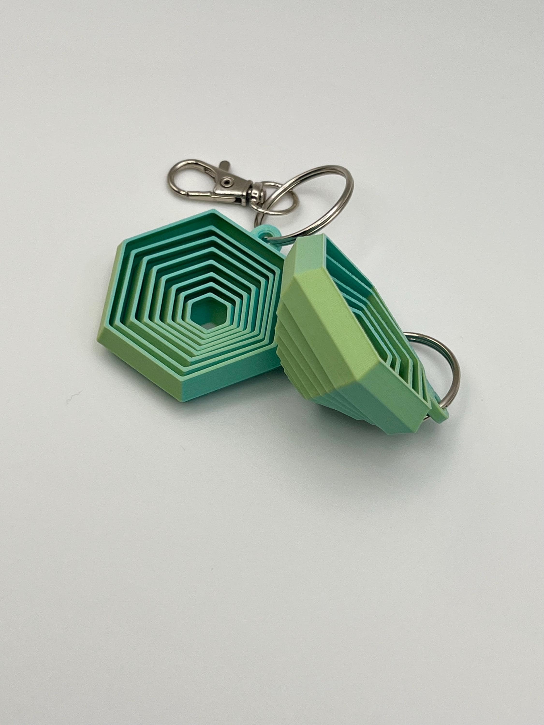 Fidget Octagon Keychain - Etsy