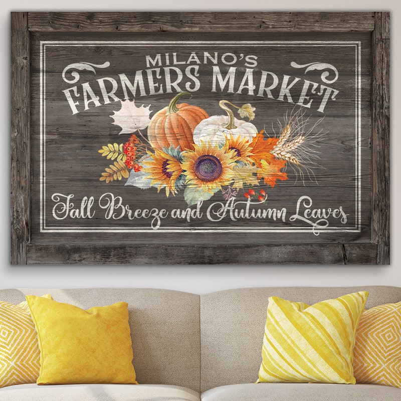 Family Fall Sign - Etsy