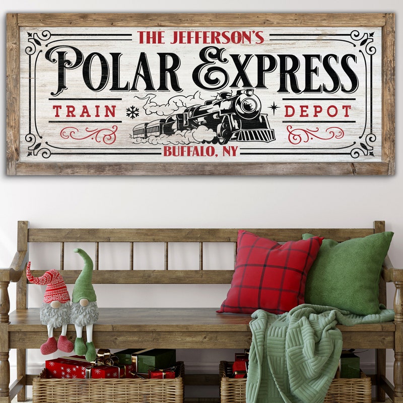 Polar Express Sign - Etsy