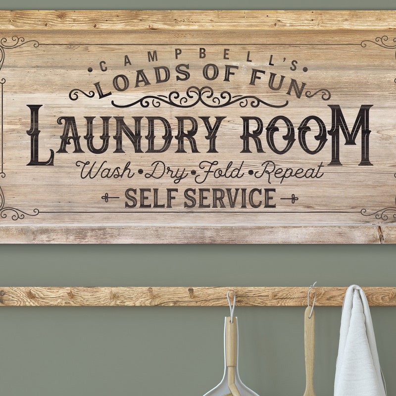 Laundry Room Decor Sign - Etsy