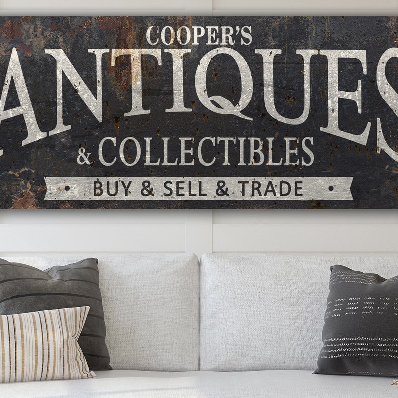 Antiques Sign - Etsy