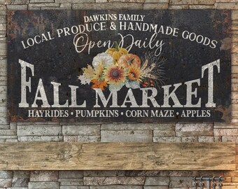 Personalized Antiques Sign Modern Farmhouse Rustic Wall Decor | Etsy