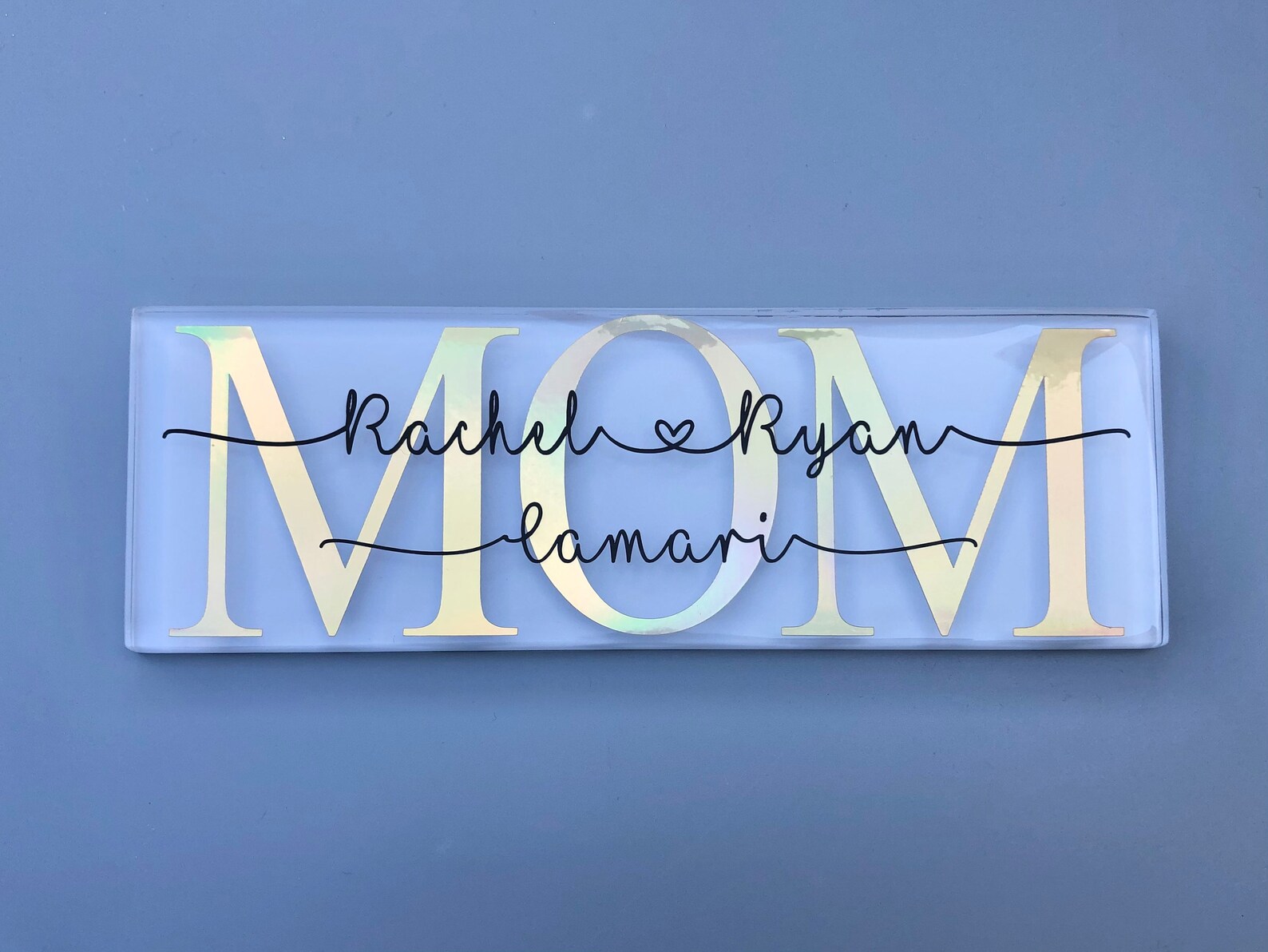 Personalized Mom Tile Mothers Day Glass Tile - Etsy
