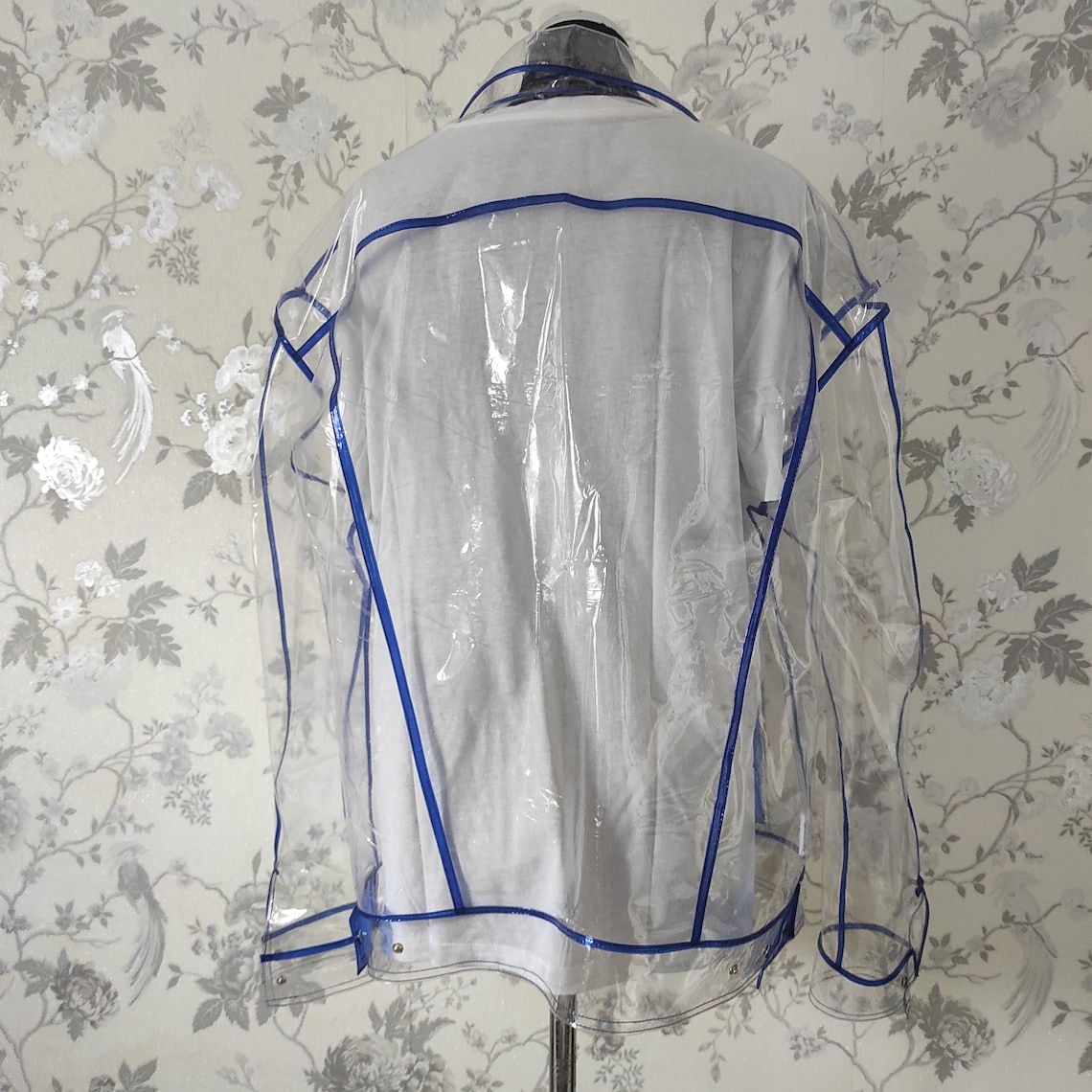 Vinyl Rain Jacket. Clear PVC Jacket Men. - Etsy