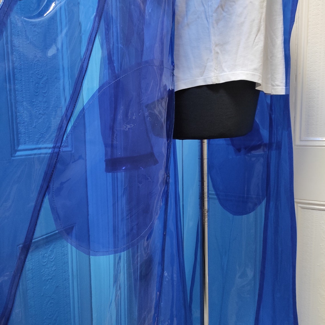 Vinyl Rain Jacket. PVC Extra Long Trench Coat for Men. - Etsy
