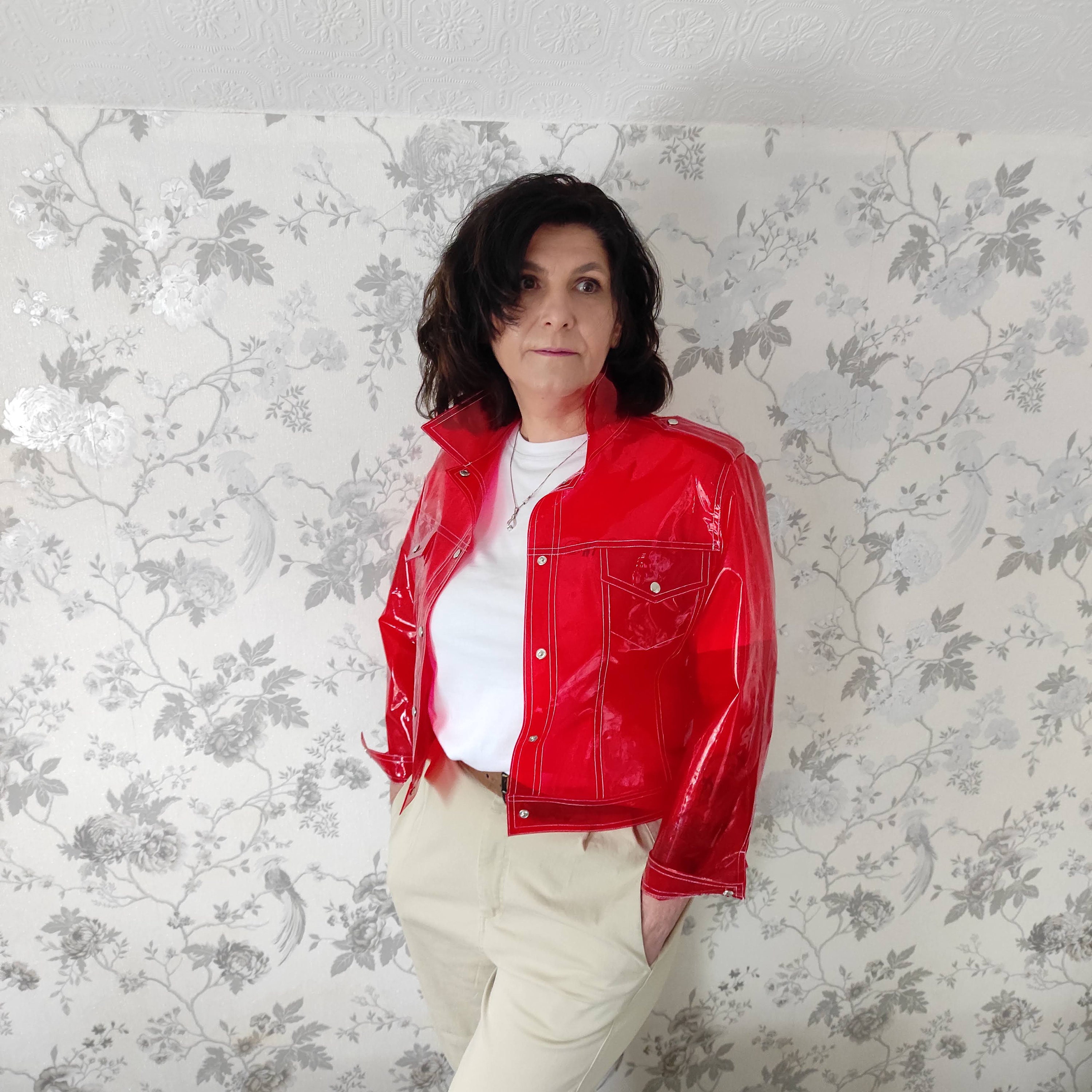 Vinyl Jacket. PVC Transparent Clubbing Outfit. - Etsy