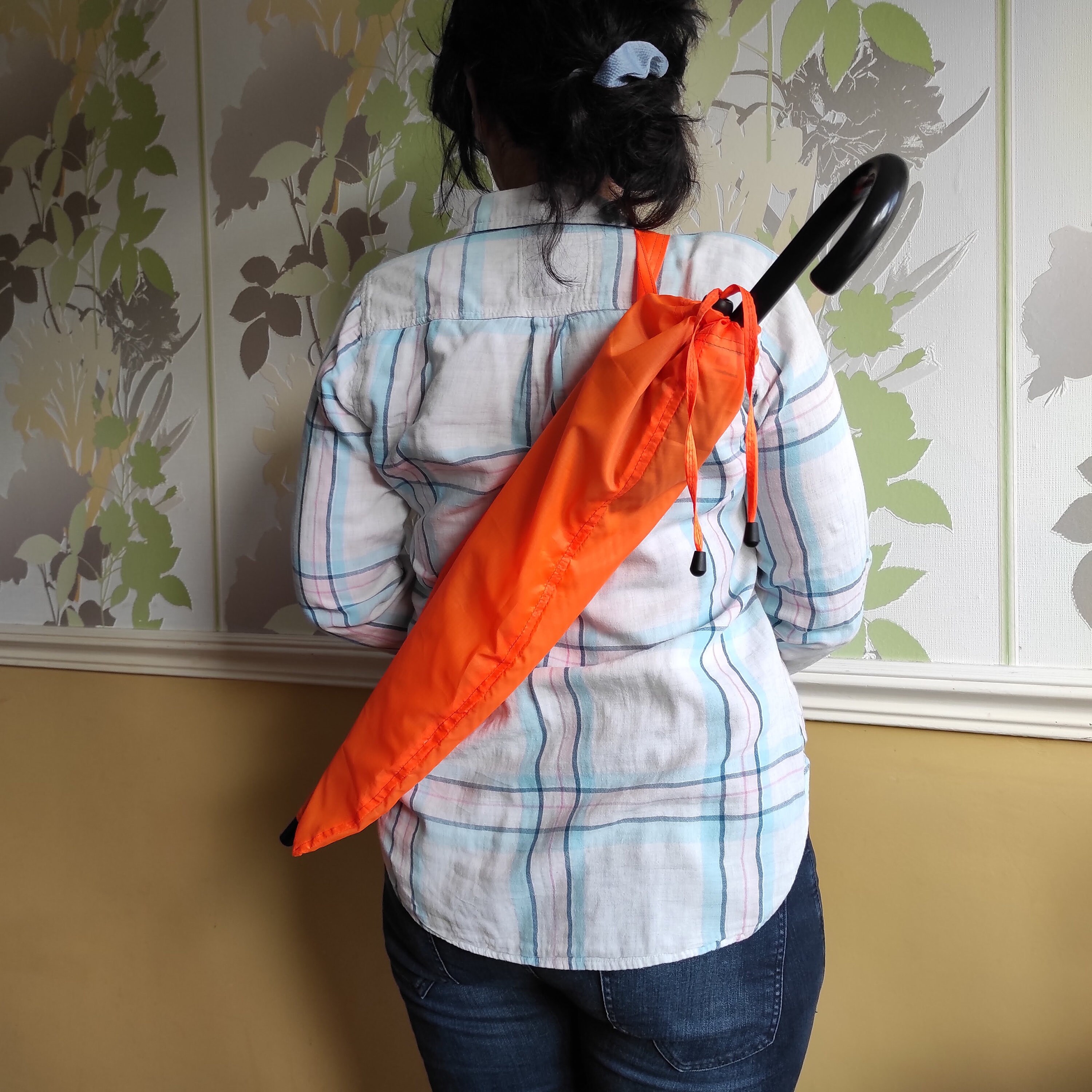 Parasol Holster. Shoulder Strap Bag for Umbrella. Orange. - Etsy
