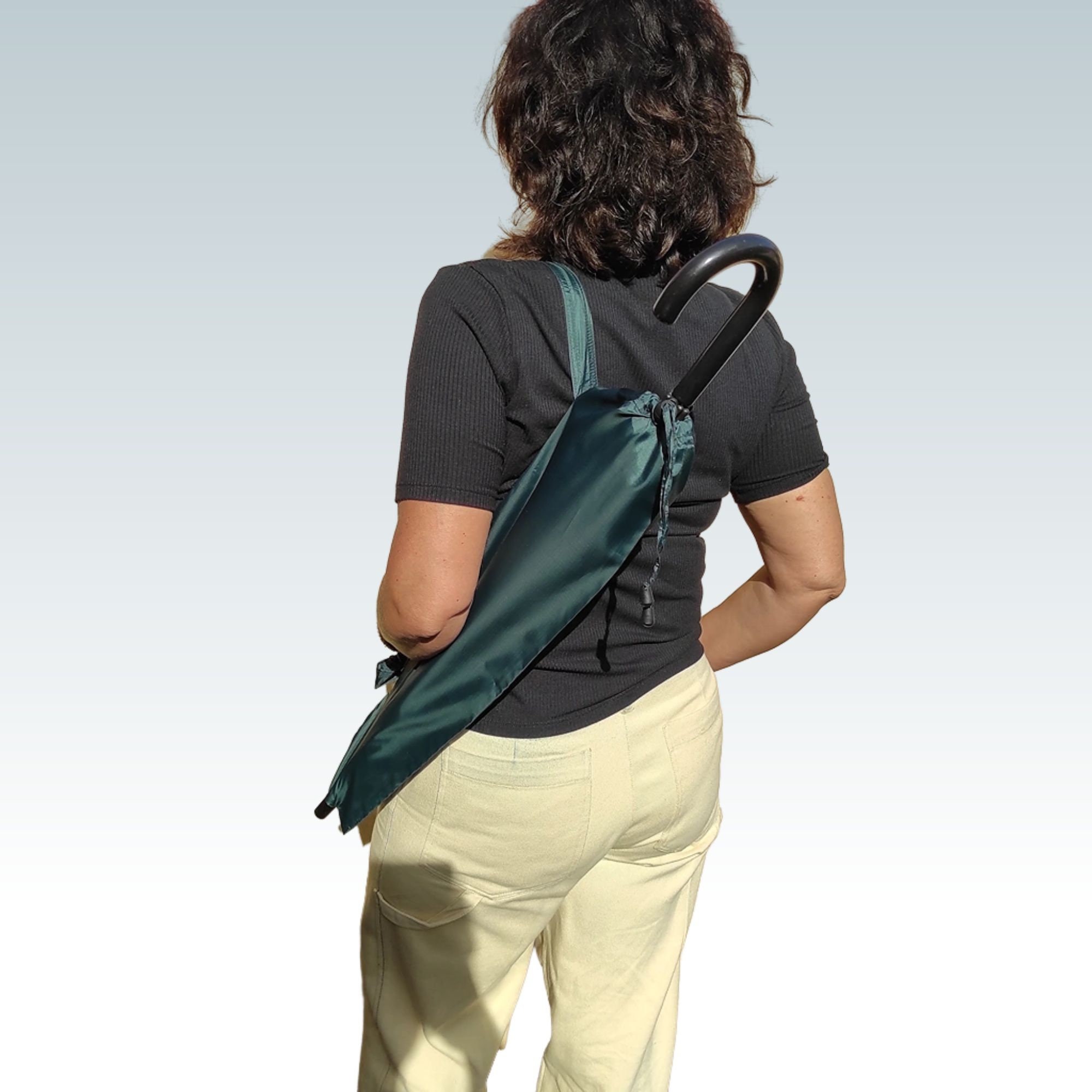 Umbrella Bag. Parasol Sling Bag With Shoulder Strap. Bottle-green. - Etsy