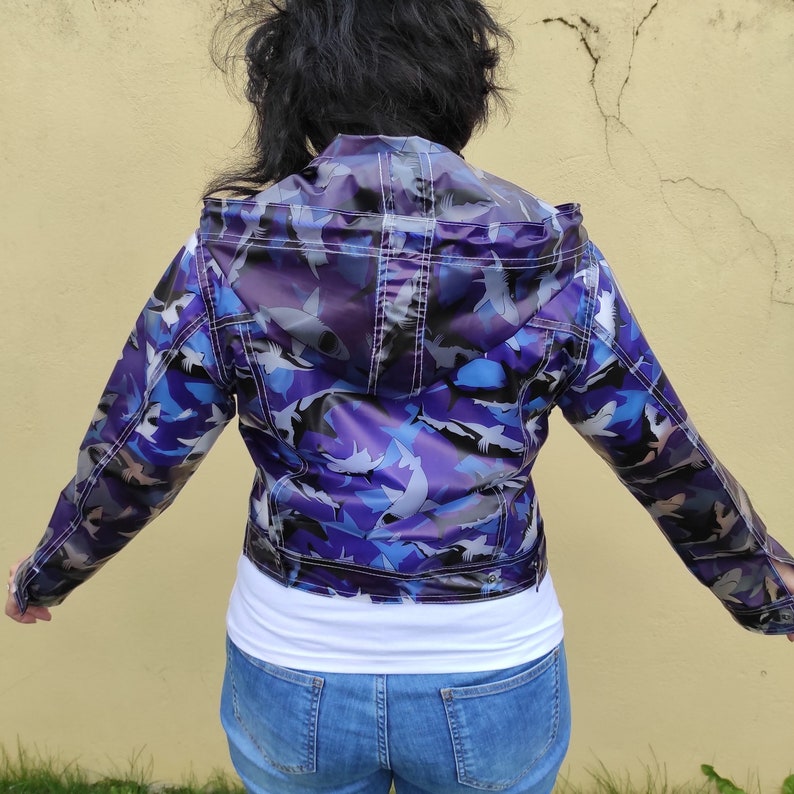 Vinyl Jacket. PVC Semi-transparent Anorak. - Etsy UK