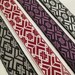 Handmade Traditional Woven Lielvardes Belt in Black and White Colors ...