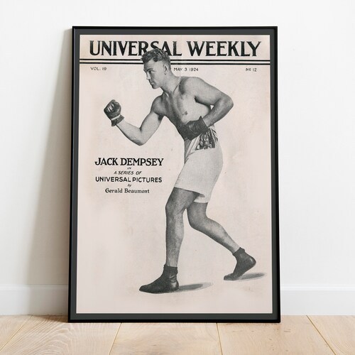 Champions of the World Boxing Poster | Etsy UK