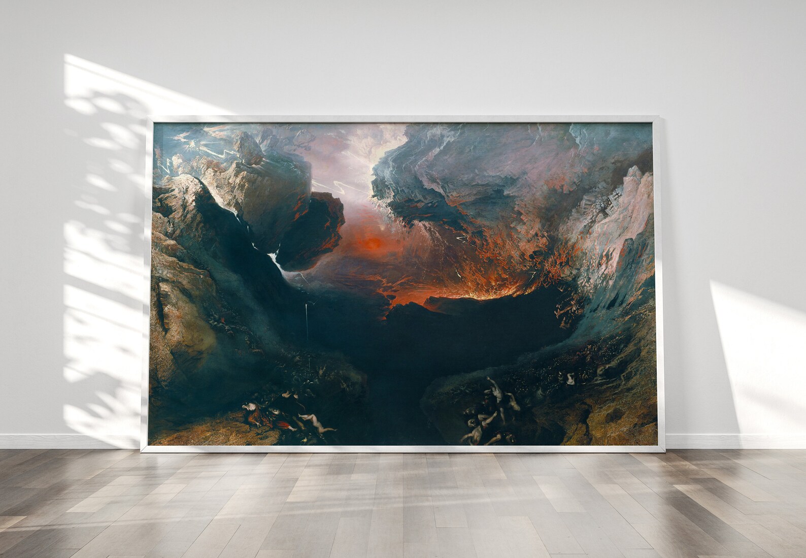 John Martin 17891854 The Great Day of His Wrath / circa | Etsy