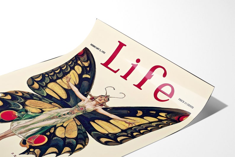 Life Magazine February 2 1922 // the Flapper // | Etsy
