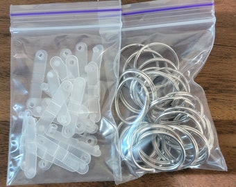 Plastic Key Rings - Etsy