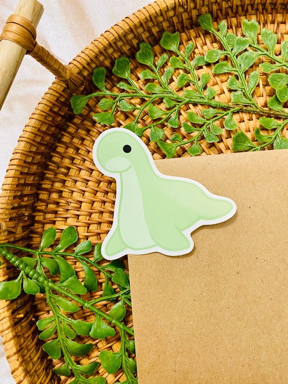 Kawaii Nessie Sticker Water Resistant Durable - Etsy