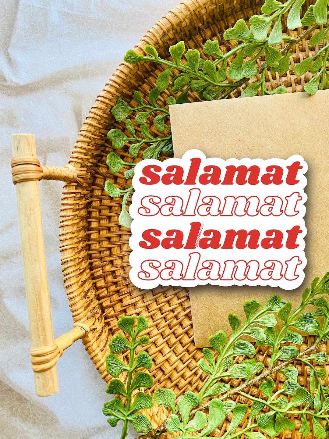 Salamat Sticker | Water Resistant, Durable - Etsy