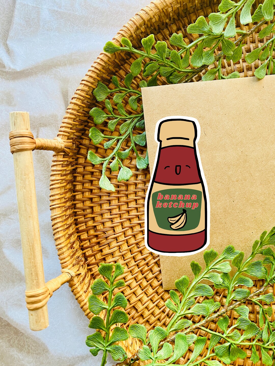 Banana Ketchup Sauce Filipino Sticker | Water Resistant, Durable ...