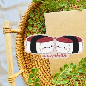 Spam Musubi Buddies Stickers | Water Resistant, Durable - Etsy