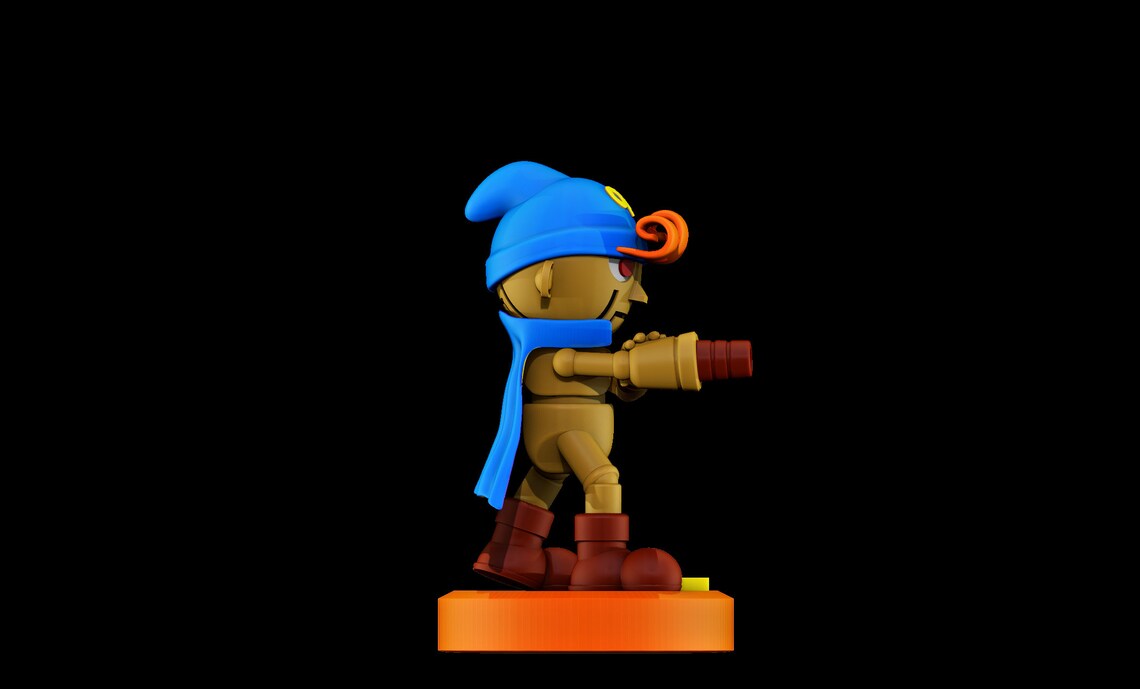 Digital Super Mario RPG Geno STL File for 3D Printing - Etsy