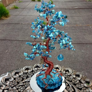 Tree of Life, Energetic Uplifting Gem Tree, Turquoise Tree - Etsy