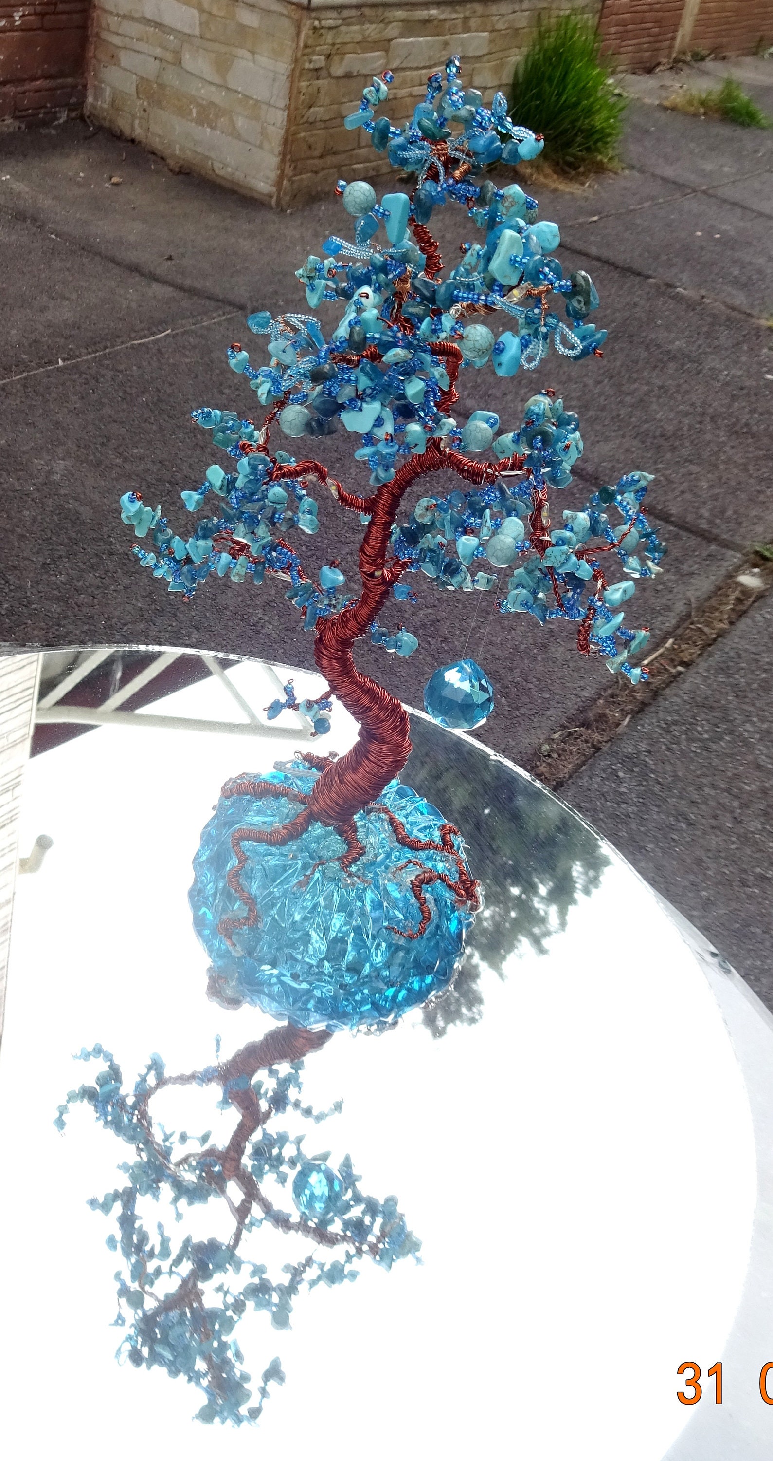 Tree of Life, Energetic Uplifting Gem Tree, Turquoise Tree - Etsy