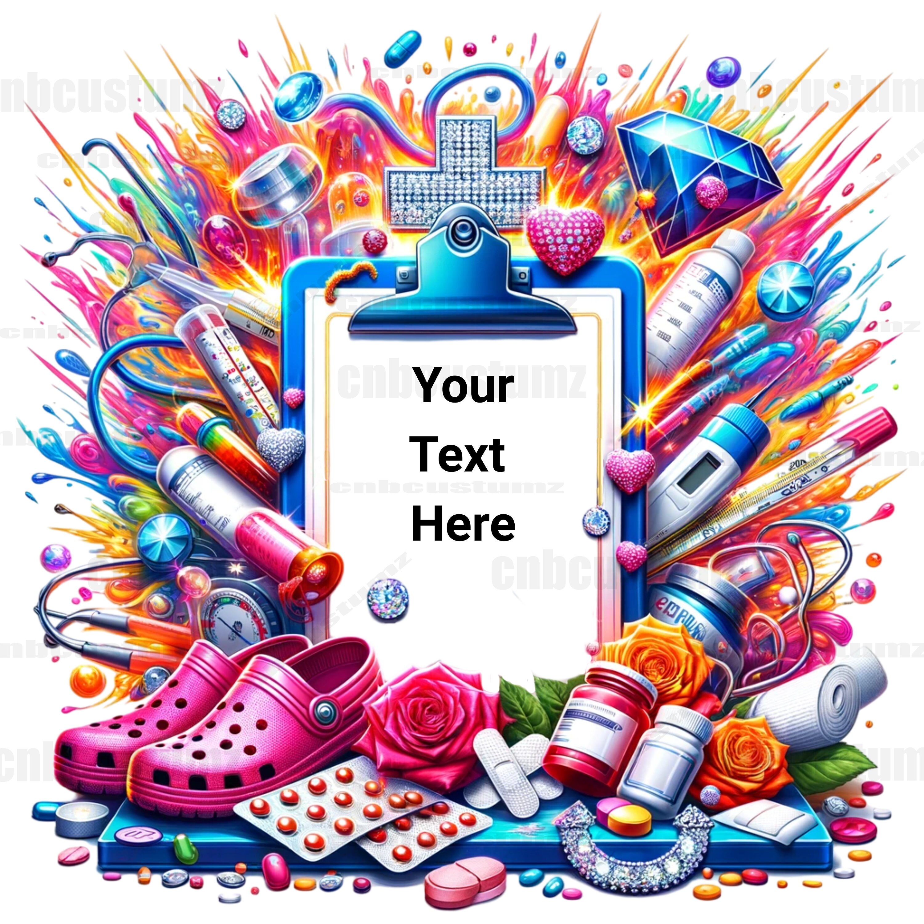 Digital Download, PNG, Nursing, RN, LPN, Dr., Occupational, Sublimation ...