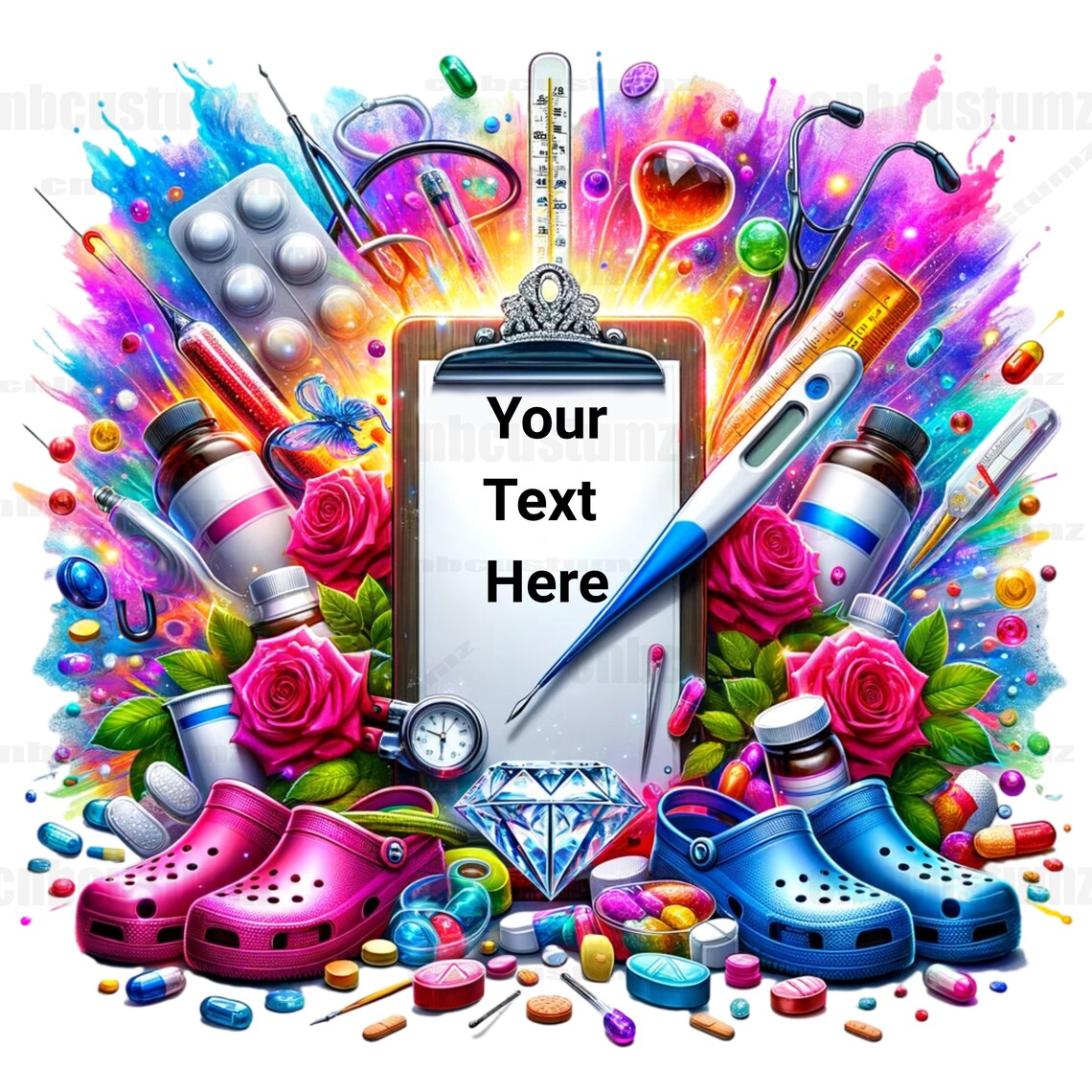 Digital Download, PNG, Nursing, RN, LPN, Dr., Occupational, Sublimation ...