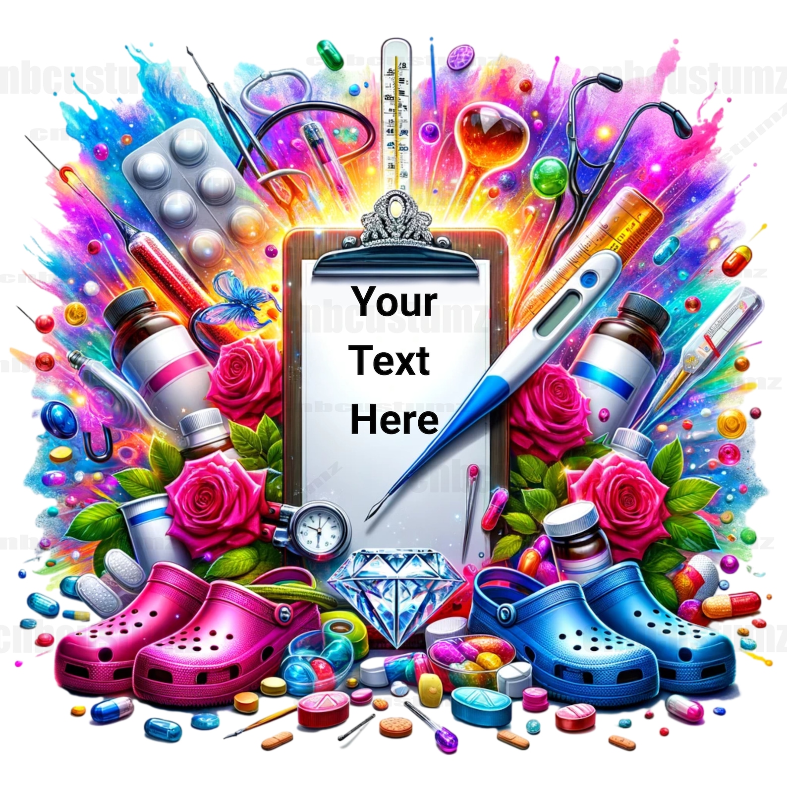 Digital Download, PNG, Nursing, RN, LPN, Dr., Occupational, Sublimation ...