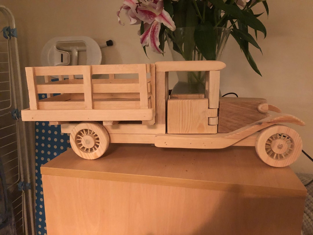 Handmade Wooden Model T Truck - Etsy