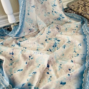 Pakistani Designer Suit Embroidered Lenin Dress Blue Color - Etsy