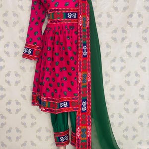Gulinegar Dress Afghani Dresses Kochi Style Dress,balochi Clothes. - Etsy