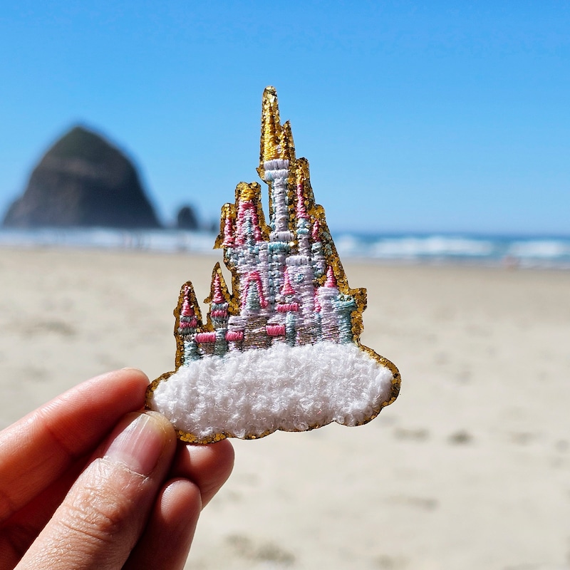 Disneyland Castle Patch - Etsy