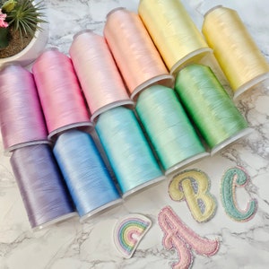 Custom Faux Chenille Embroidery Iron-on Applique Patch Monogram Single ...