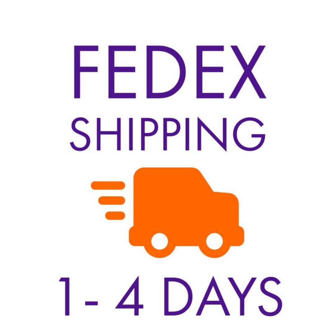 Rush Delivery - via Fedex Shipping Service 2-3 Days - Etsy