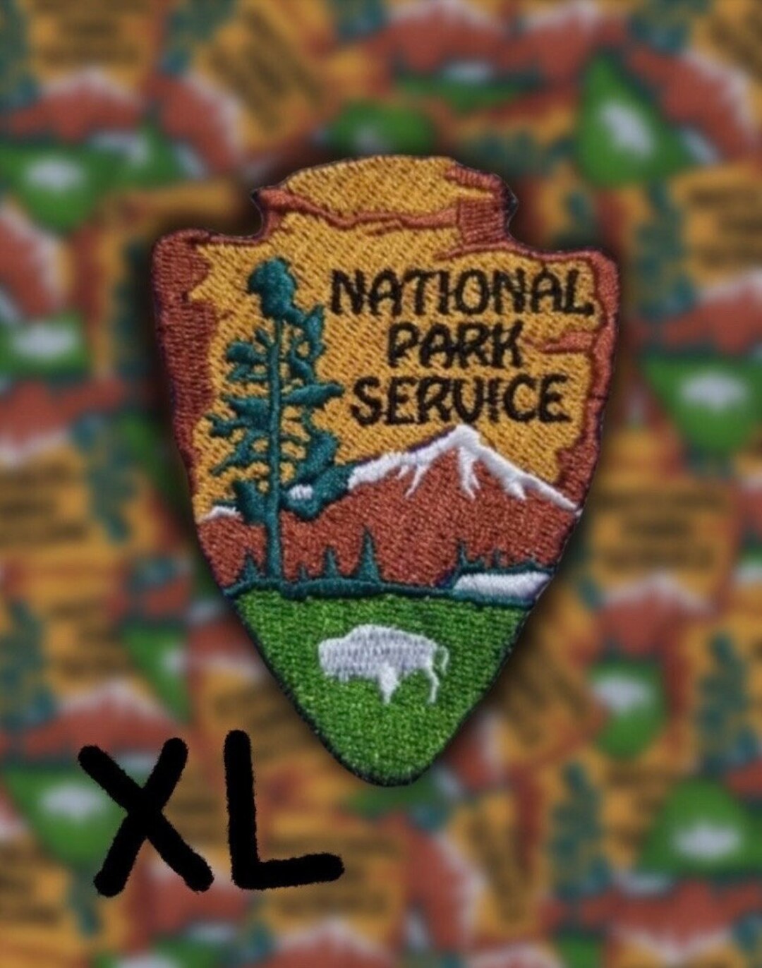 XL National Park Service Patch - Etsy
