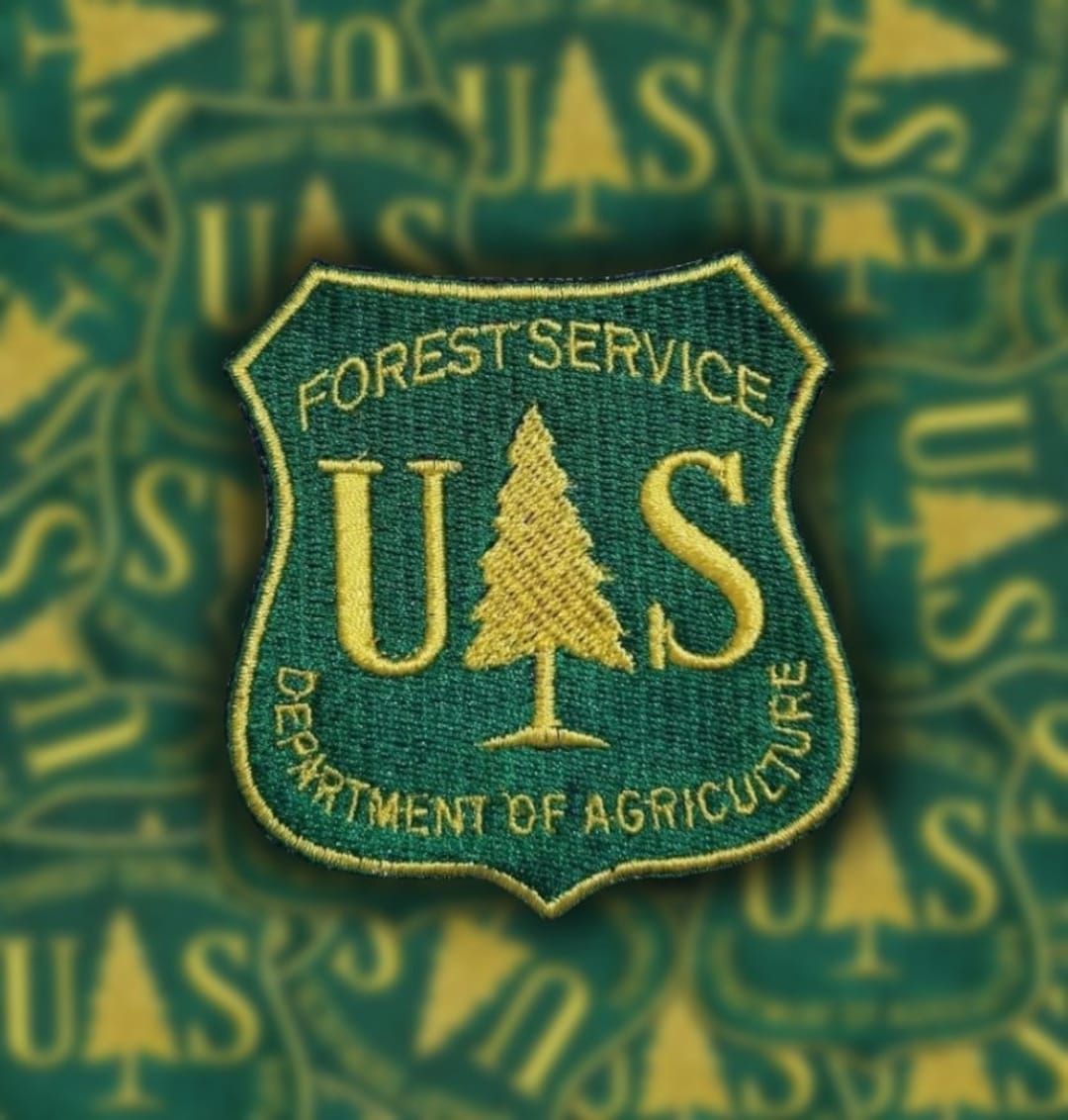 US Forest Service Department of Agriculture Embroidery Patch - Etsy