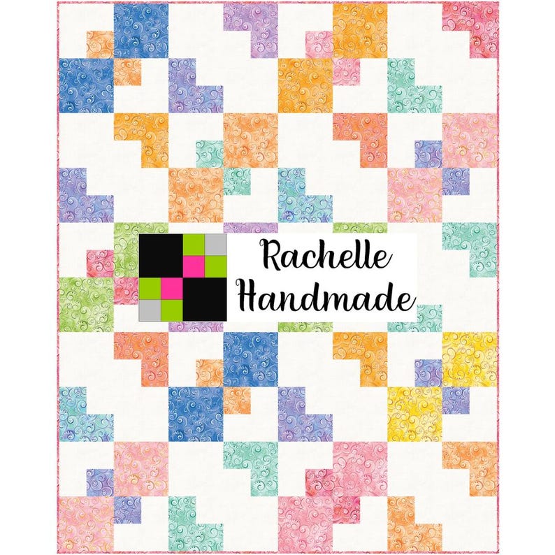 Rewey Quilt Pattern - Rachelle Handmade for Villa Rosa Designs - Etsy
