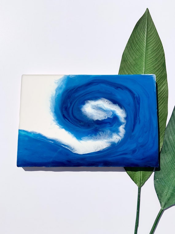 Epoxy Art Wave Coastal Theme Ocean Waves Resin | Etsy