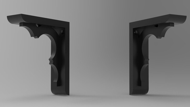 Brackets Wall STL 3D CAD Files for 3D Printing,... - Etsy