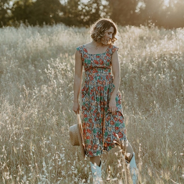 Open Back Sun Dress - Etsy