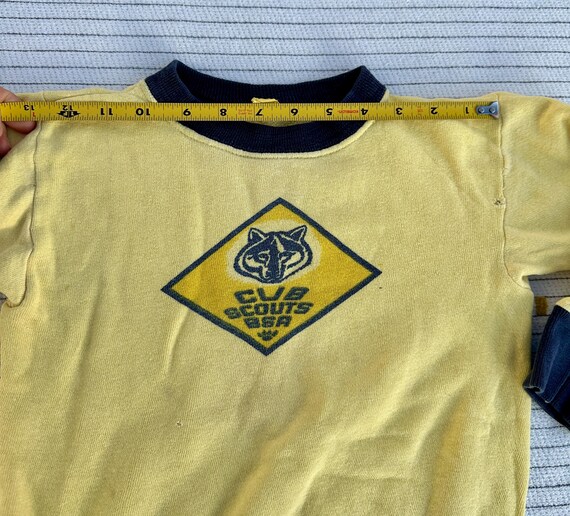 1950s/60s Vintage Cub Scouts Sweatshirt Kids Toddler - Gem