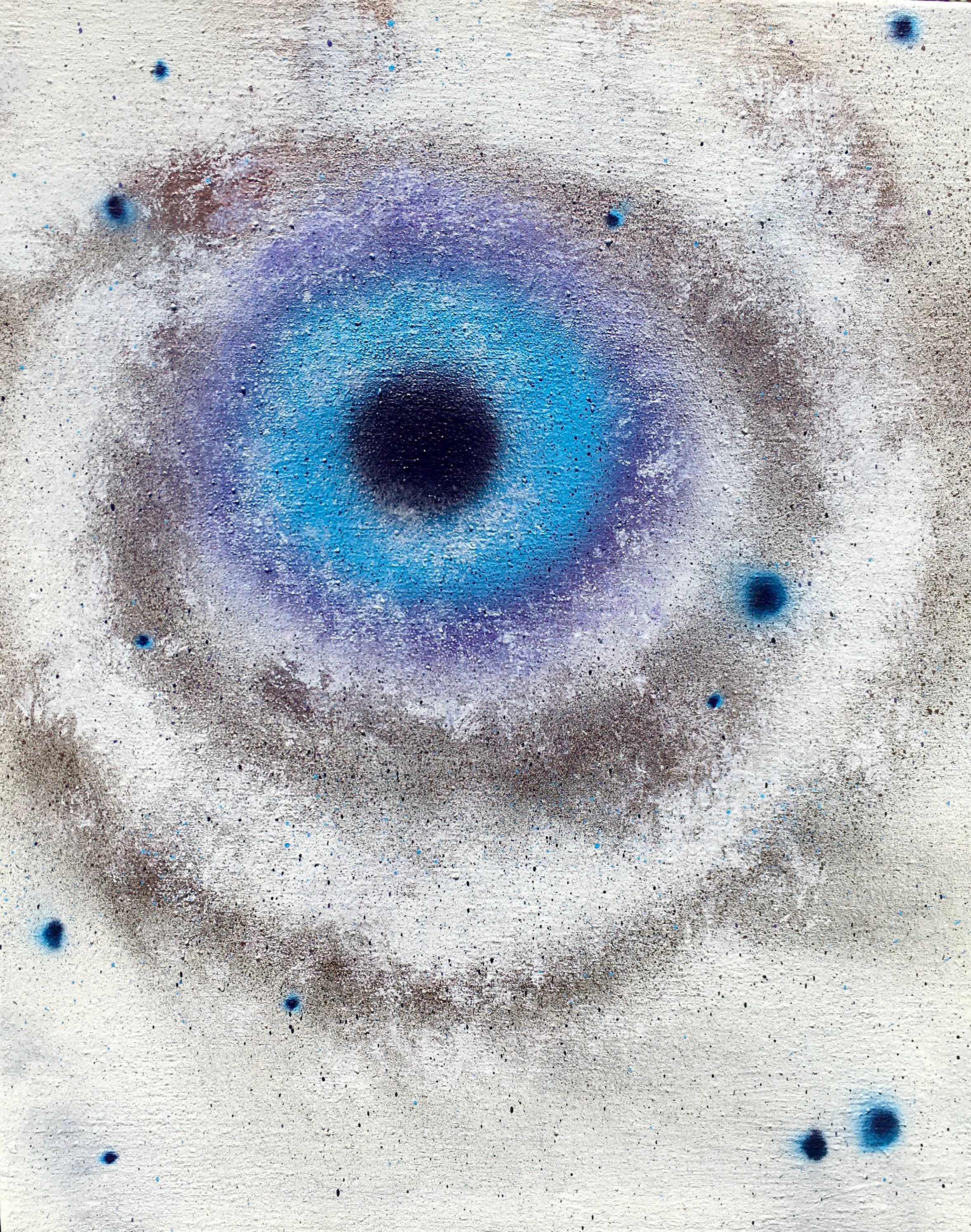 24” X 19.5” X 3.5” Inverted Galaxy Painting - Etsy