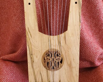 Germanic Lyre Viking Medieval - Etsy
