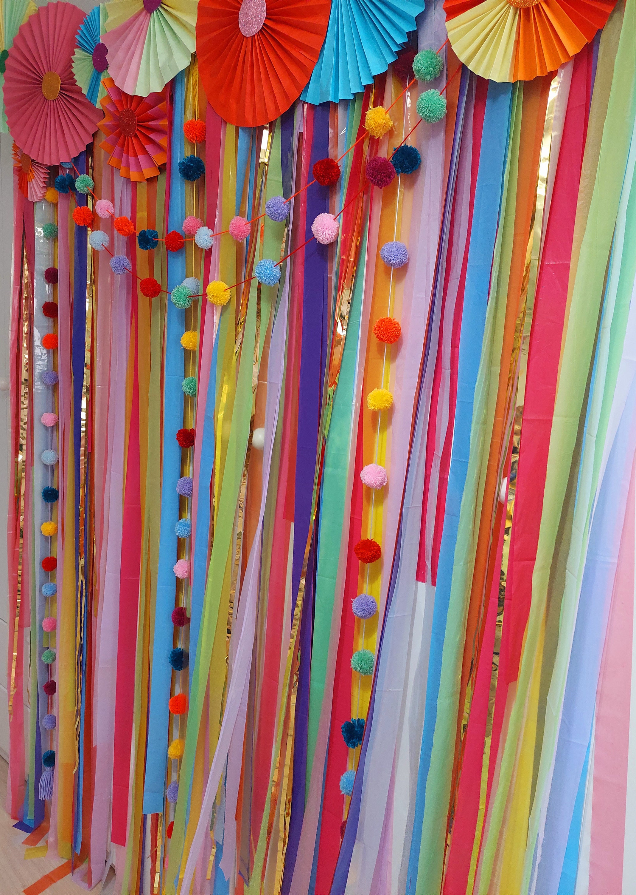 Fiesta Fringe Backdrop, Birthday Party Streamers, Mexcian Party ...