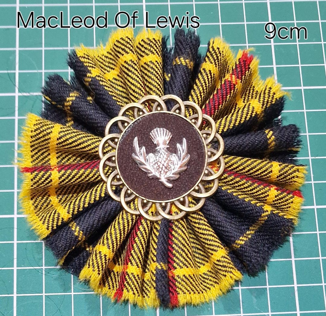 Macleod of Lewis Dress Modern Lightweight Tartan Brooch. - Etsy