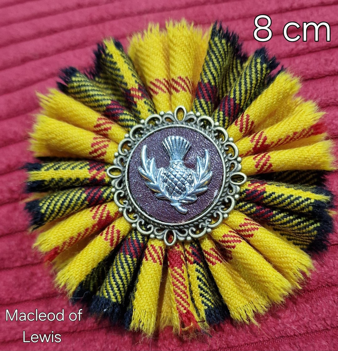 Macleod of Lewis Dress Modern Lightweight Tartan Brooch. - Etsy